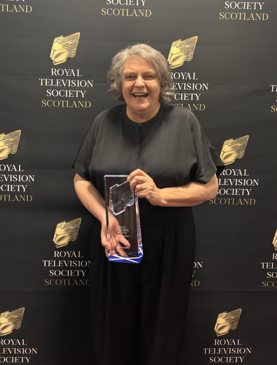 MG ALBA’s Margaret Cameron receives special recognition at RTS Scotland ...